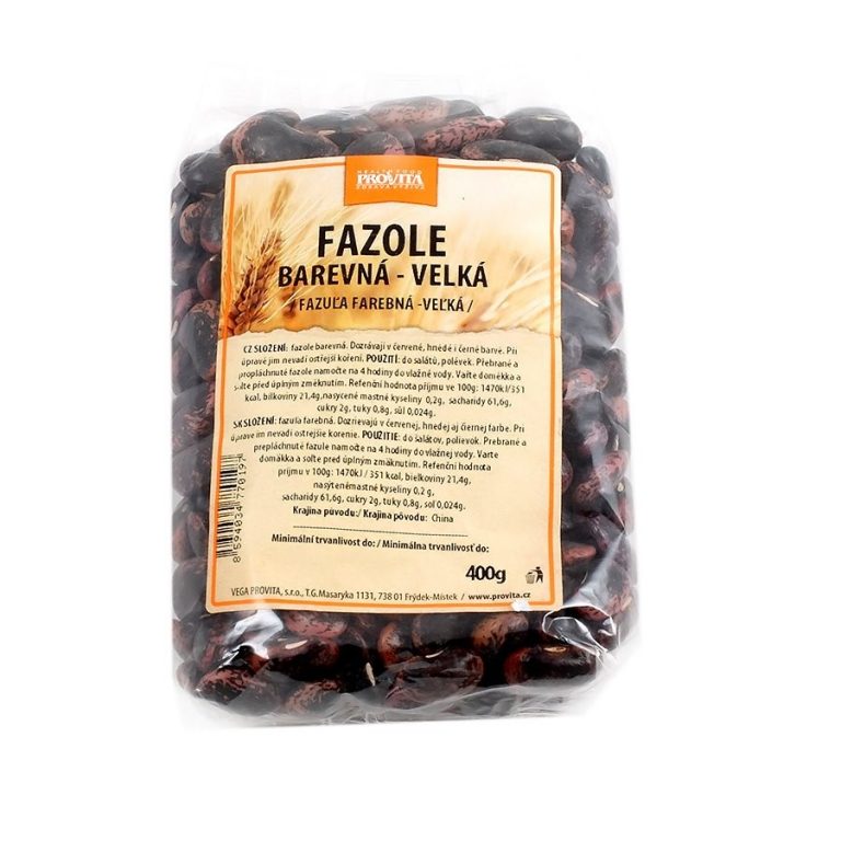 Fazuľa farebná veľká 400g Provita | Zelený obchodík