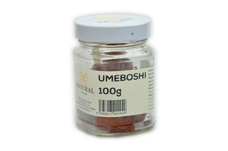 Natural Jihlava Umeboshi japonské slivky 100 g | Zelený obchodík
